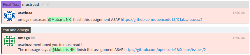 Welcome to Omega-Bot! | omega_bot