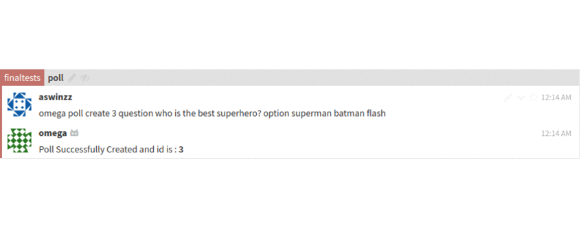 Welcome to Omega-Bot! | omega_bot