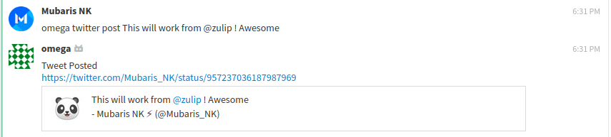 Welcome to Omega-Bot! | omega_bot